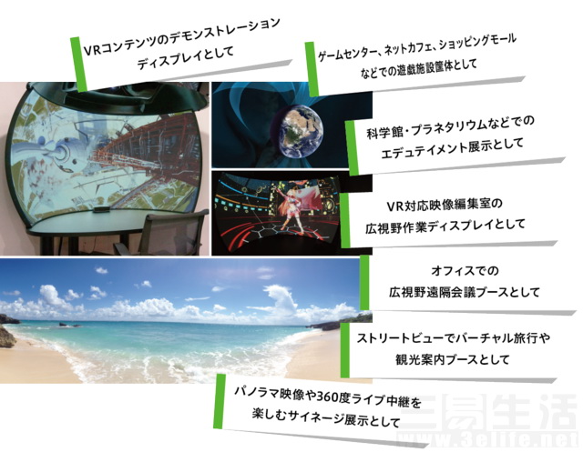 日本ORIHALCON推出Panoworks投影式VR屏幕—智能设备—三易生活—E生活·E科技