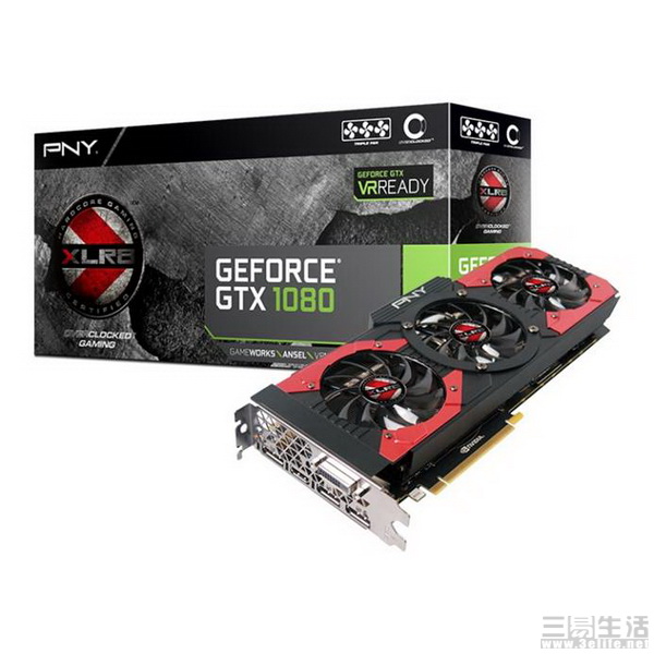 高端娱乐强者！PNY GeForce GTX 1080 XLR8 Gaming OC—PC相关—三易生活—E生活·E科技