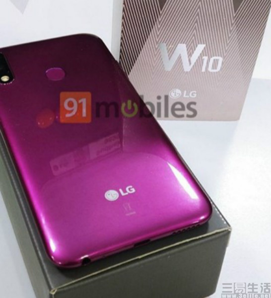 LG全新W系列机型真机亮相，将被命名为W10—移动终端—三易生活—E生活·E科技